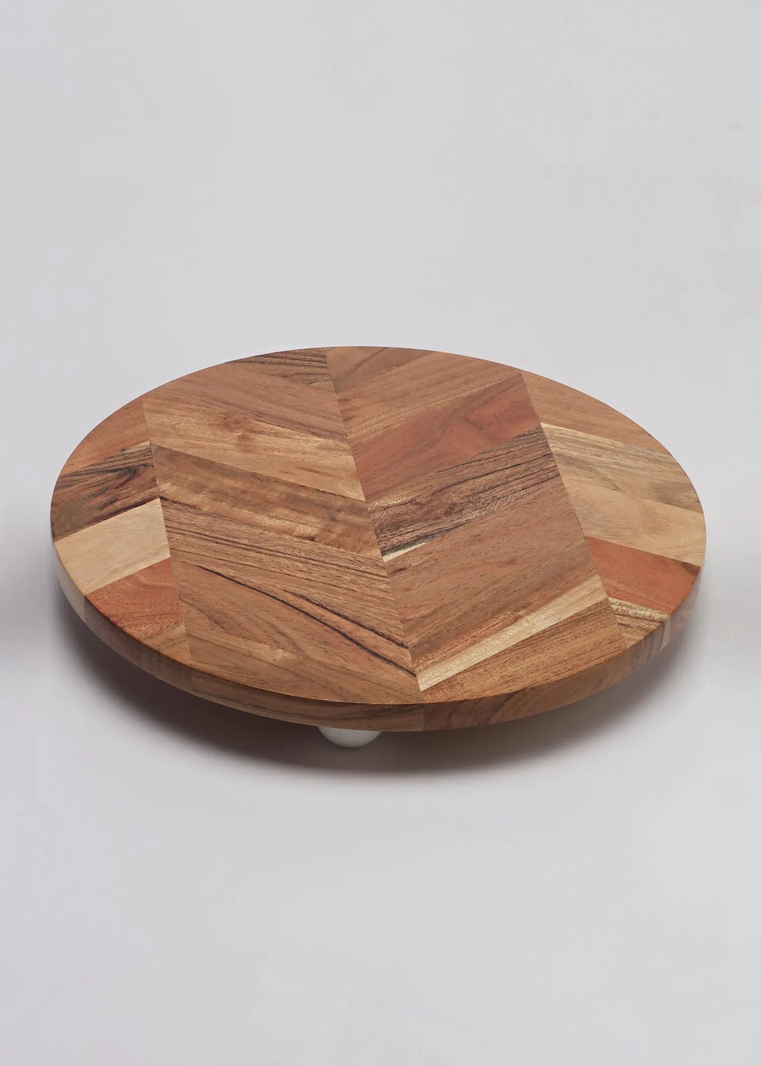 Raised Wooden Platter - Gado Living