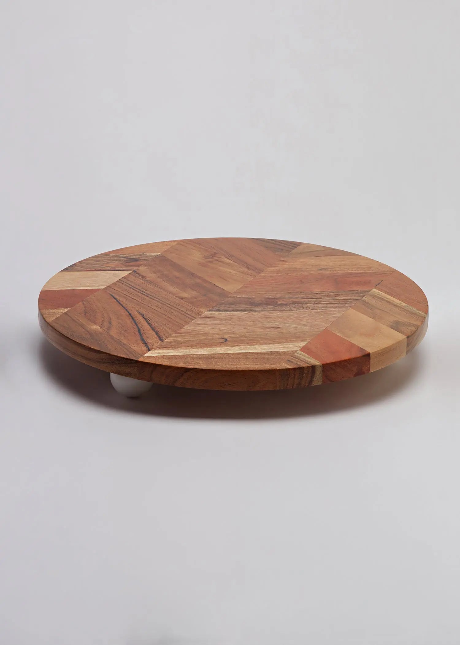 Raised Wooden Platter - Gado Living